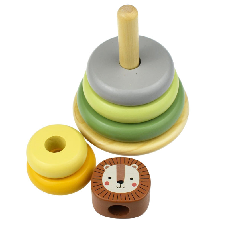 My Forest Friends Stacking Animal Lion – Shorties Childrens Store