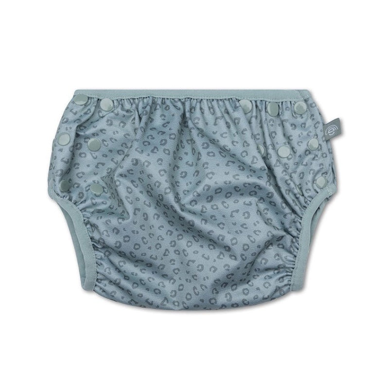Swim Essentials Swim Nappy - Green Leopard – Shorties Childrens Store