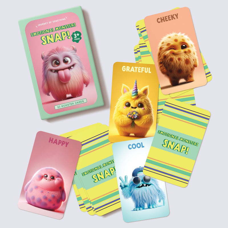 Journey of Something Snap Card Game - Emotional Monsters Snap ...
