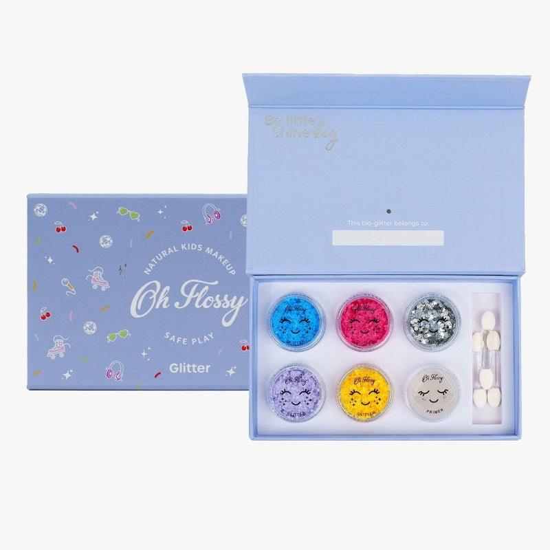 Oh Flossy Kids Makeup Set - Disco Fever Gitter – Shorties Childrens Store