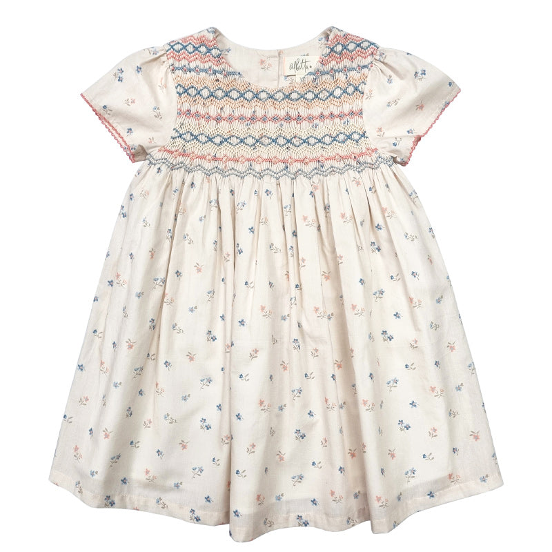 Albetta Hand Smocked Dress - Henriette – Shorties Childrens Store