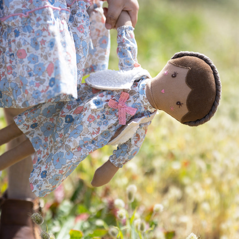 Albetta Doll - Ella Print Dress – Shorties Childrens Store